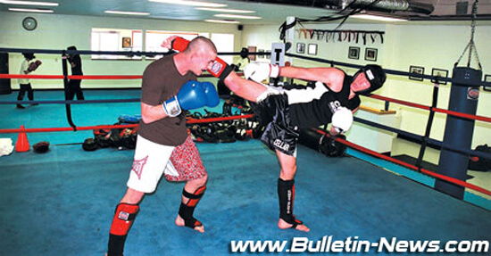 Chris Cichon and Cellar Kickboxing Featured in Bulletin Newspaper - The ...