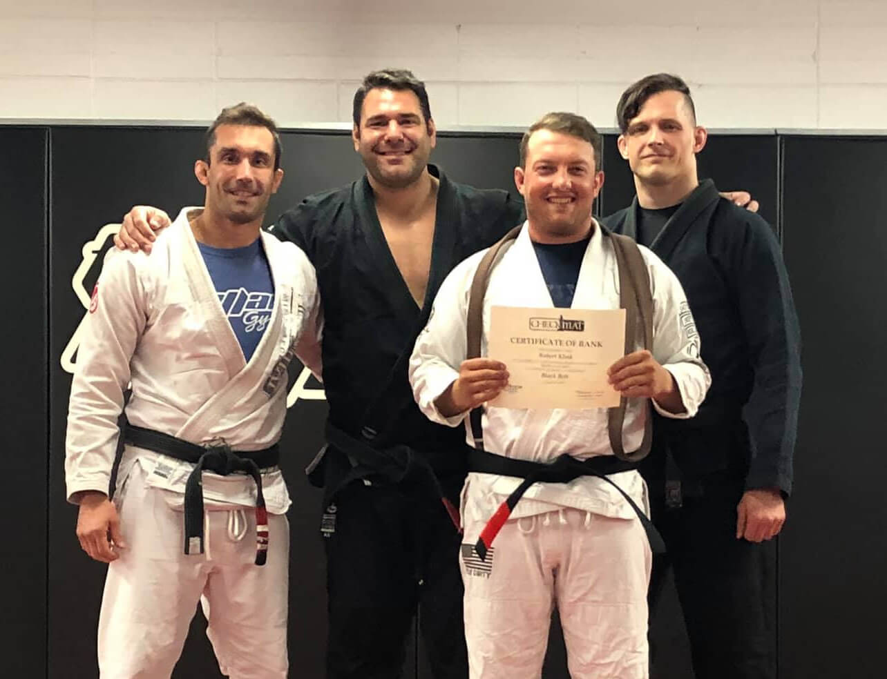 Rob Klink Becomes Newest BJJ Black Belt - The Cellar Gym | Roseville ...